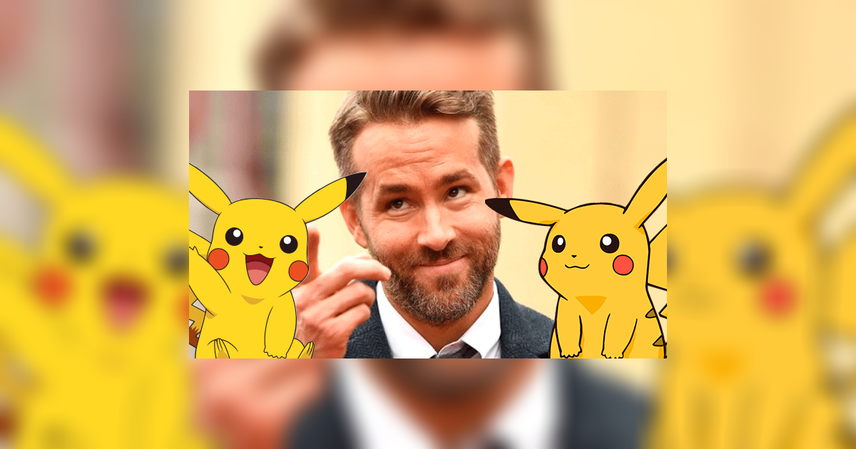 Actor Ryan Reynolds será un 'Pikachu humano' en película de Pokémon