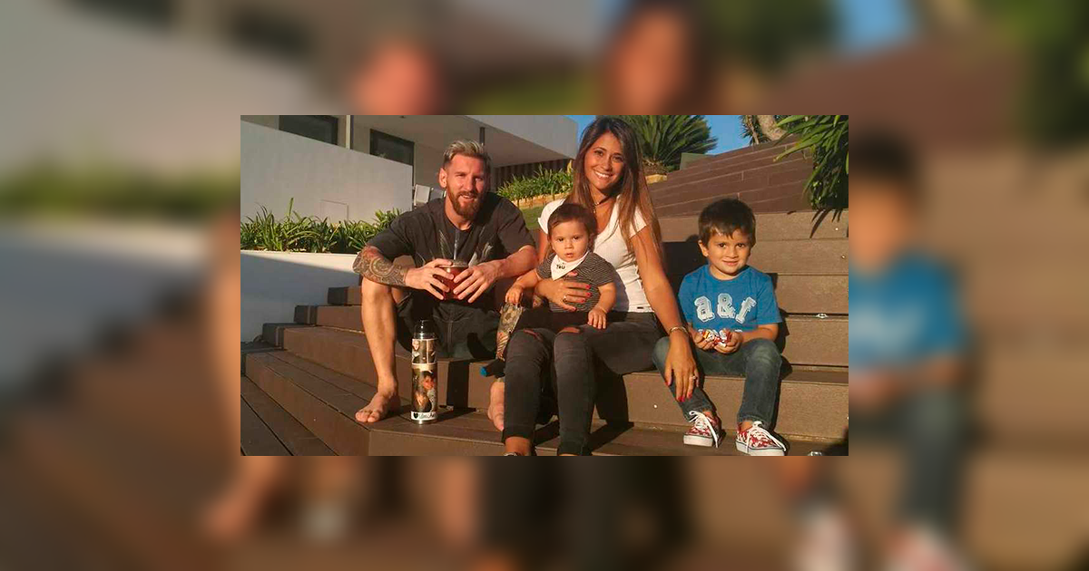 Lionel Messi enseña por primera vez el rostro de su bebé con tiernas fotos
