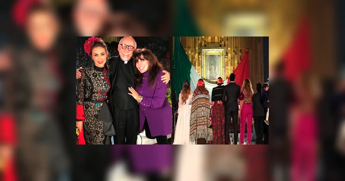 Aracely Arámbula y Verónica Castro le cantan a Virgen de Guadalupe en ...