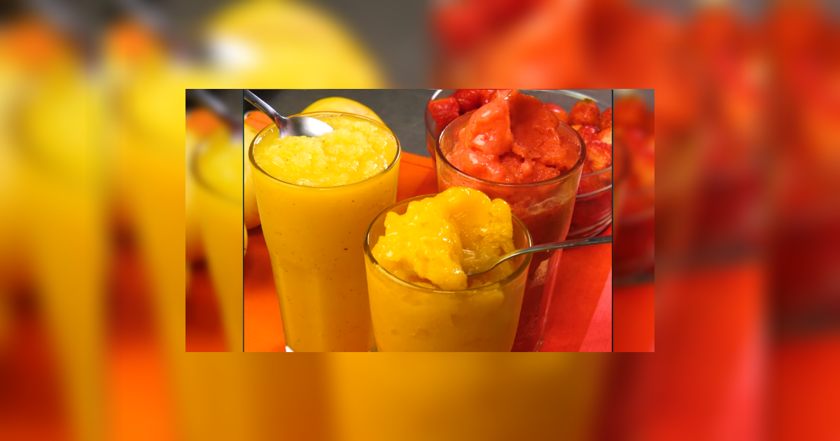 Refréscate en estas tardes de verano con unas ricas cremoladas