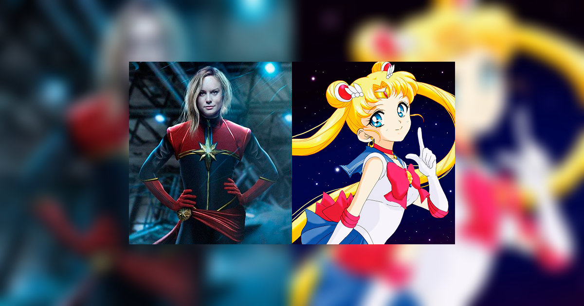 Capitana Marvel revela que Sailor Moon es su modelo a seguir