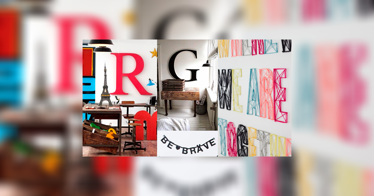 ¡Lettering Deco! Aprende a decorar con letras