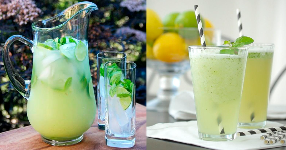 ¿Cómo preparar una jarra de limonada cóctel con menta y vodka para mi ...