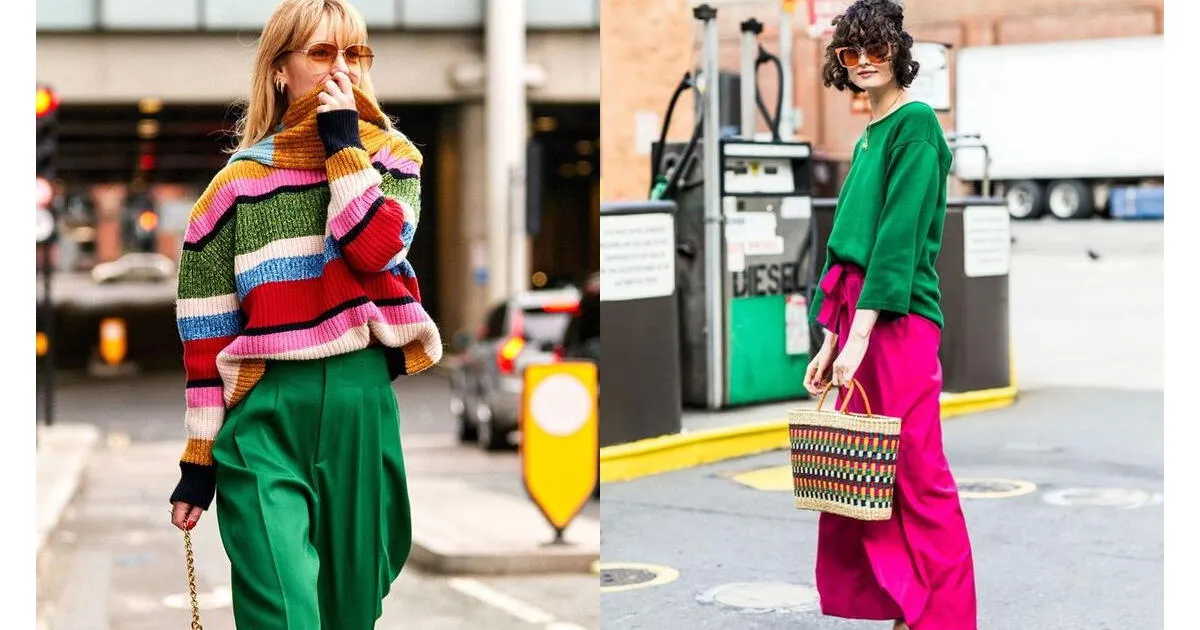 Así es cómo puedes llevar colores en tu look para mejorar el ánimo