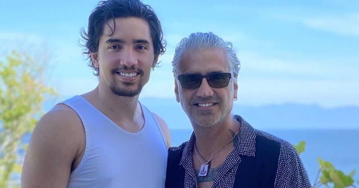 Alejandro Fernández y su hijo mayor se reconcilian en cuarentena