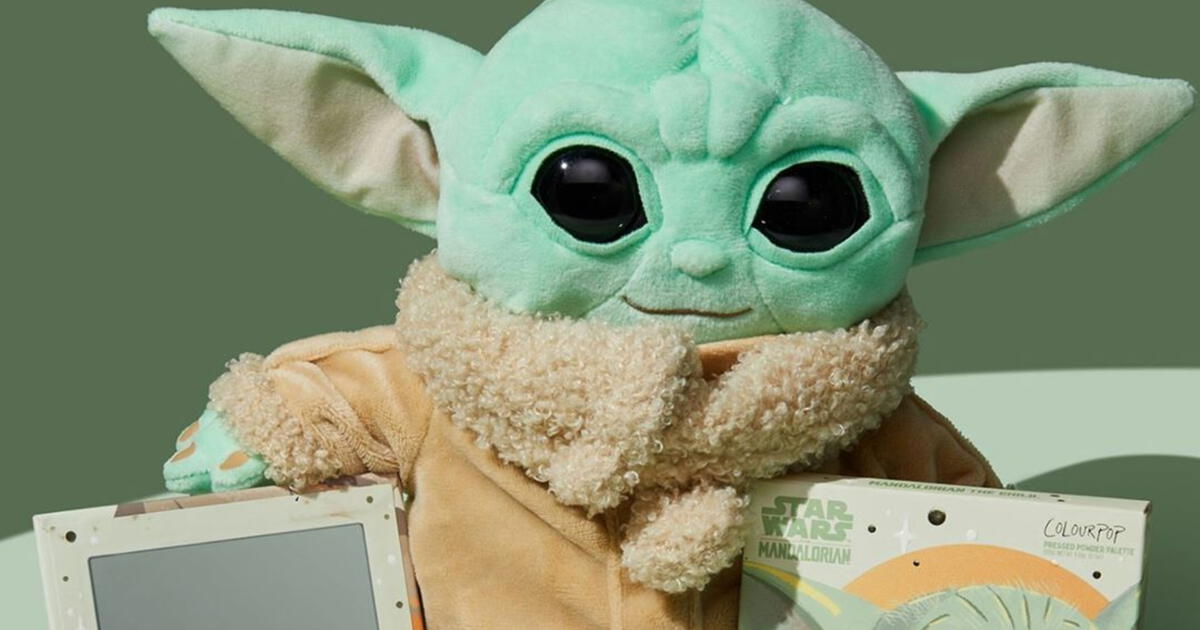 Baby Yoda inspira la colección de maquillaje más tierna de la galaxia