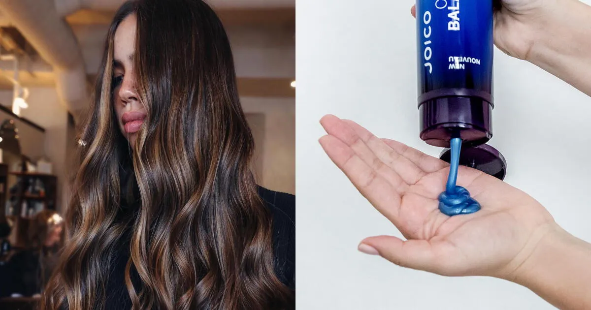 Champú azul: El producto estrella para tener el cabello castaño perfecto