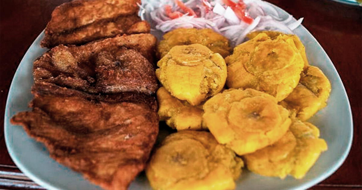 Receta de los patacones con cecina: cómo preparar paso a paso, VIDEO