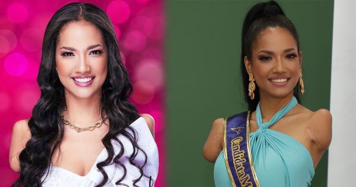 Victoria Salcedo: Modelo sin brazos ni pierna que compite en el Miss ...