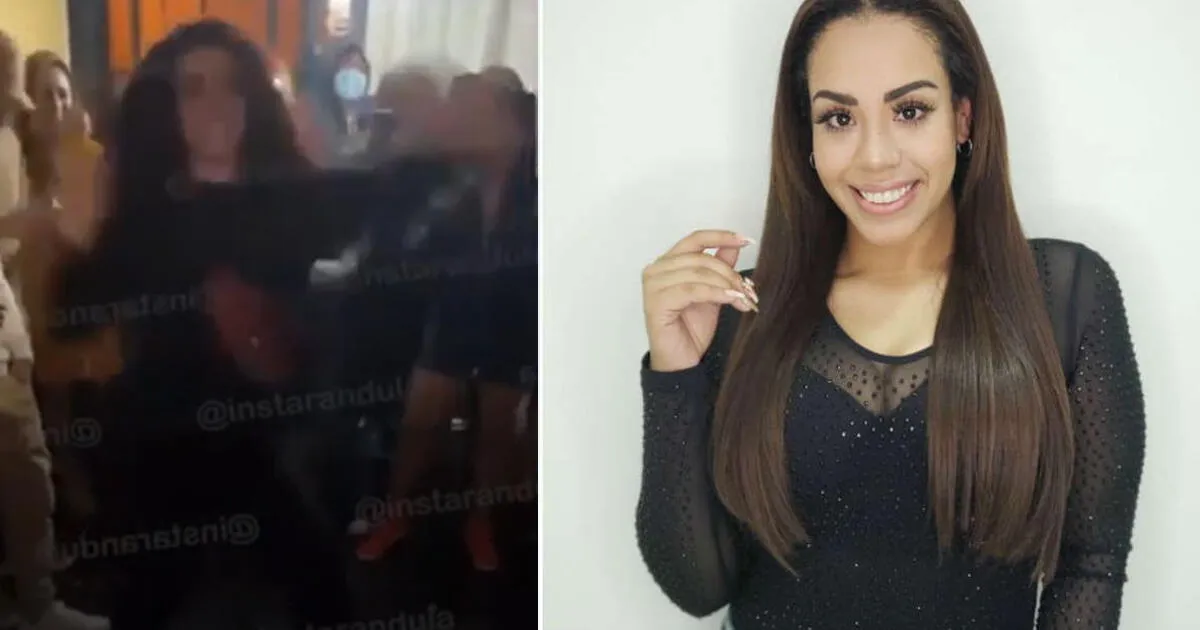 Mirella Paz es captada en “privadito” sin mascarilla