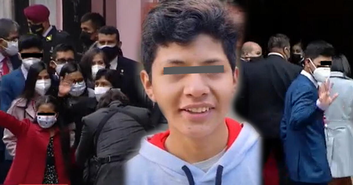 Arnold Castillo: Así fue el saludo del hijo de Pedro Castillo a la prensa