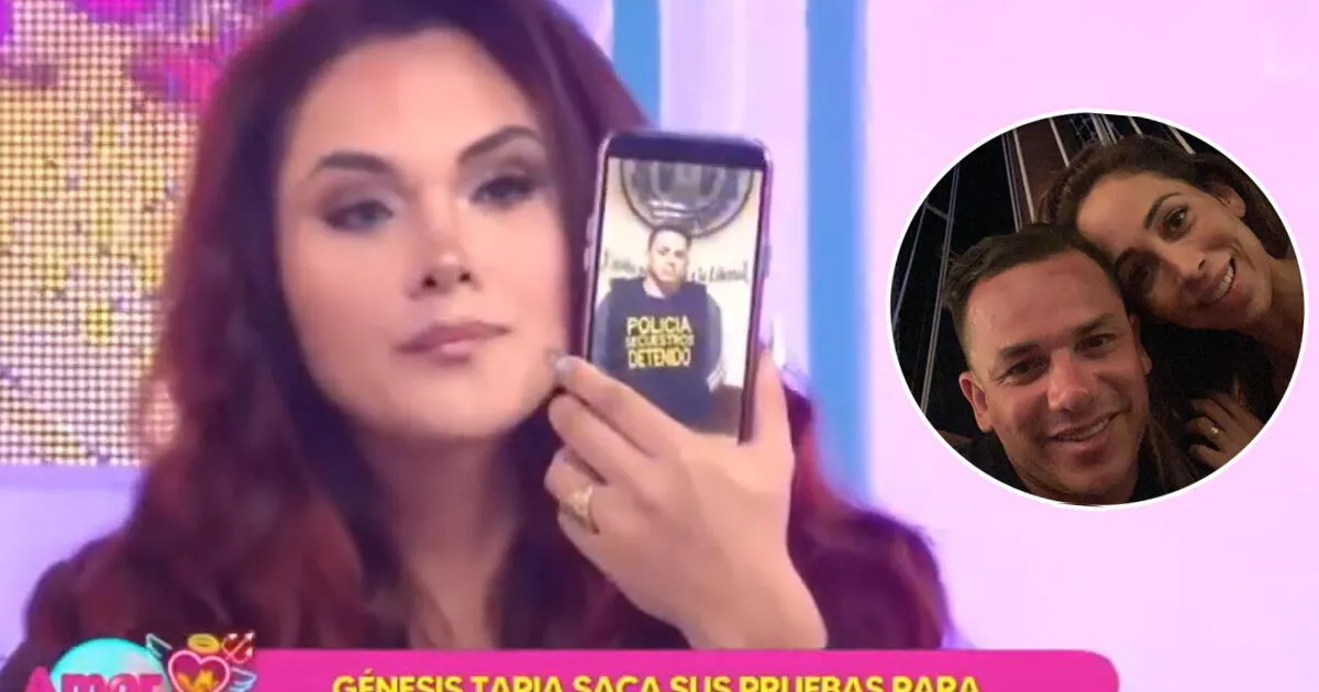 Génesis Tapia muestra foto del pasado del esposo de Olinda Castañeda ...