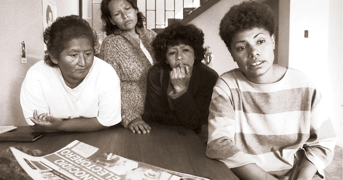 Tres décadas después: María Elena Moyano sigue presente con mensajes ...