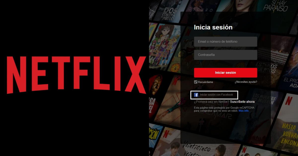 Netflix no permitirá iniciar sesión con Facebook tras nuevas reglas de uso