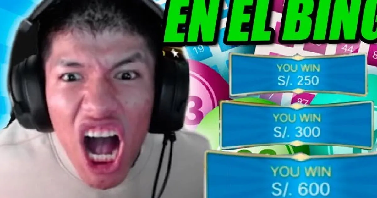 Streamer peruano pierde dinero en Dota 2, pero los recupera jugando Bingo