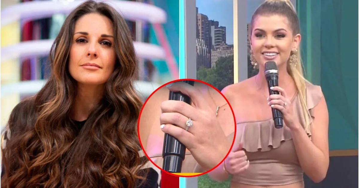 Rebeca Escribens sobre anillo de compromiso de Brunella Horna: "Es tan chiquito e insignificante"