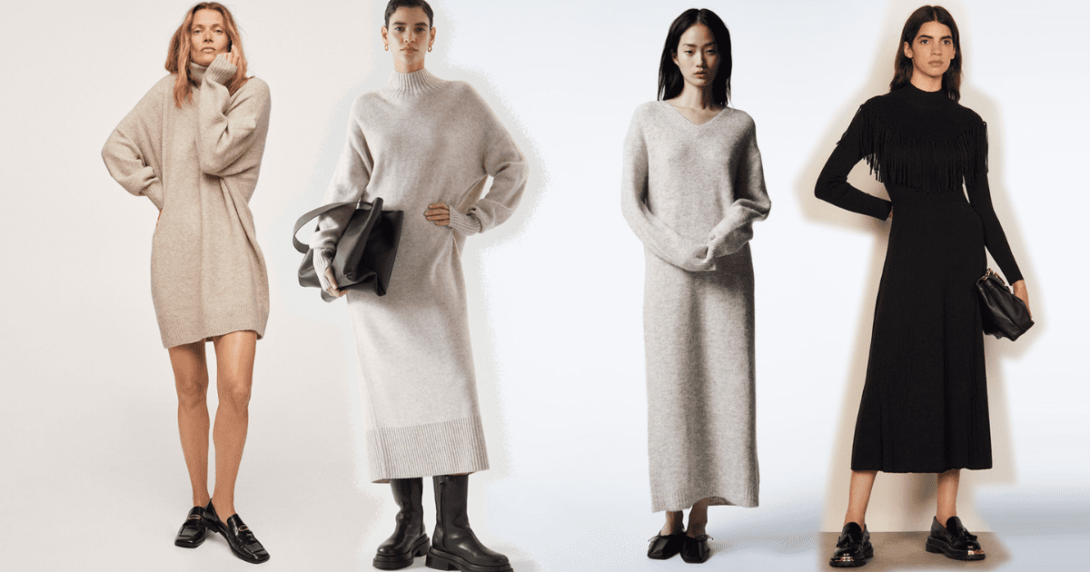 Llegan las mejores tendencias de vestidos de invierno 2022 para que ...