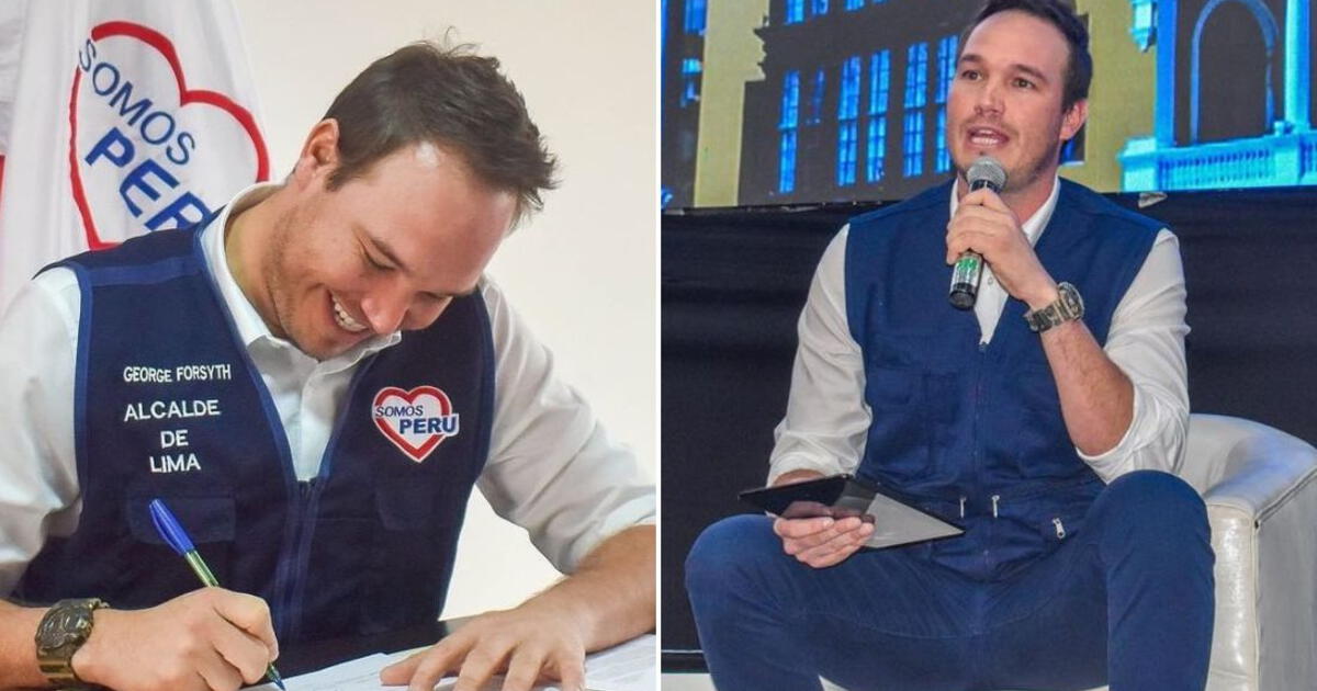 George Forsyth: ¿Qué estudió el candidato de Somos Perú y cuánto cuesta ...