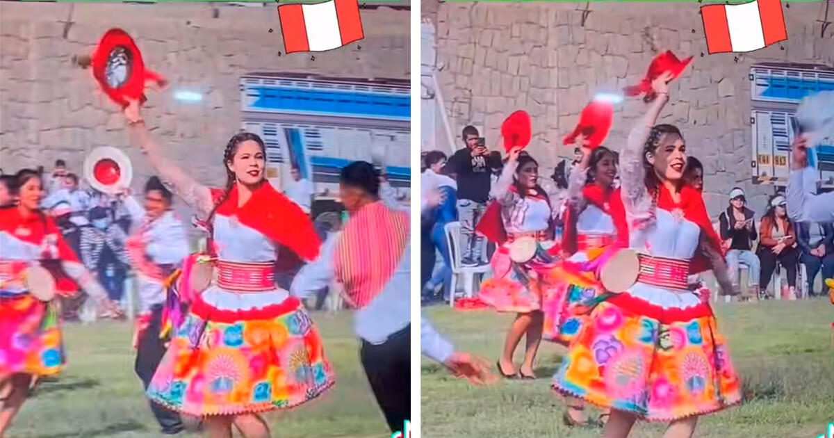 Venezolana aprende danza típica de Huancayo y es elogiada en TikTok