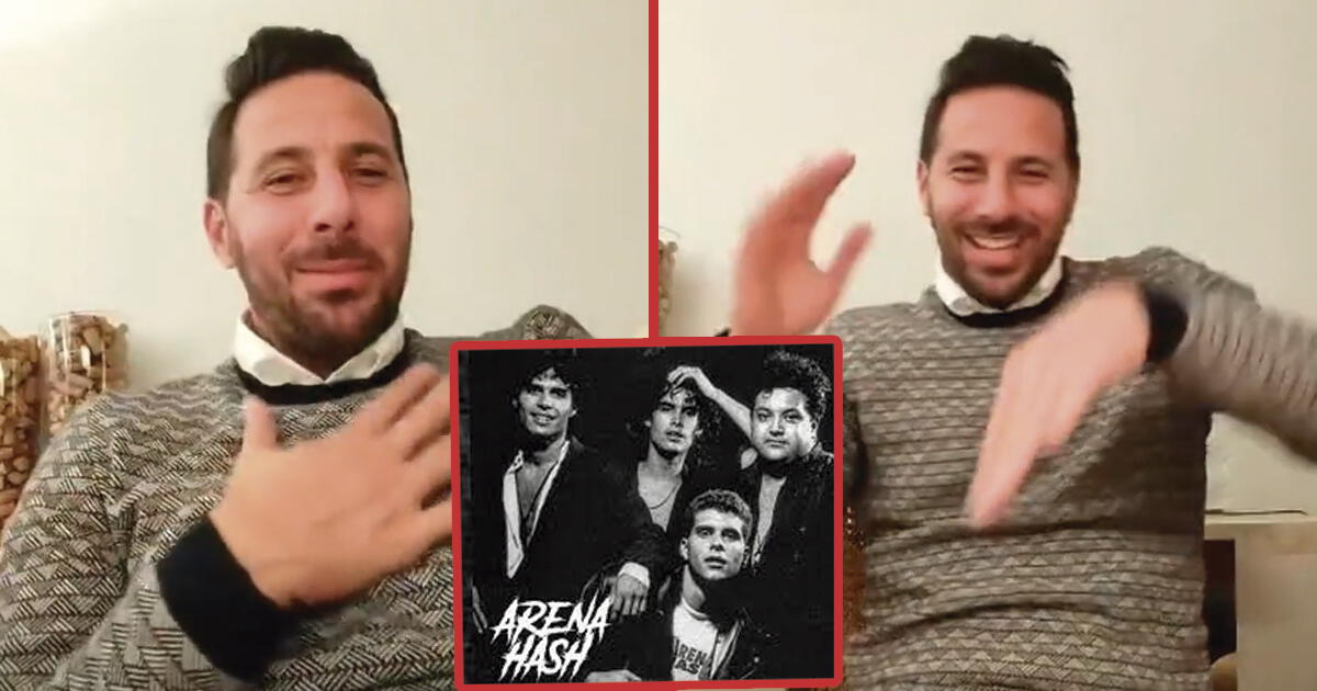 PIZARRO infló el pecho por Perú y cantó los éxitos de ARENA HASH: "Ésta ...