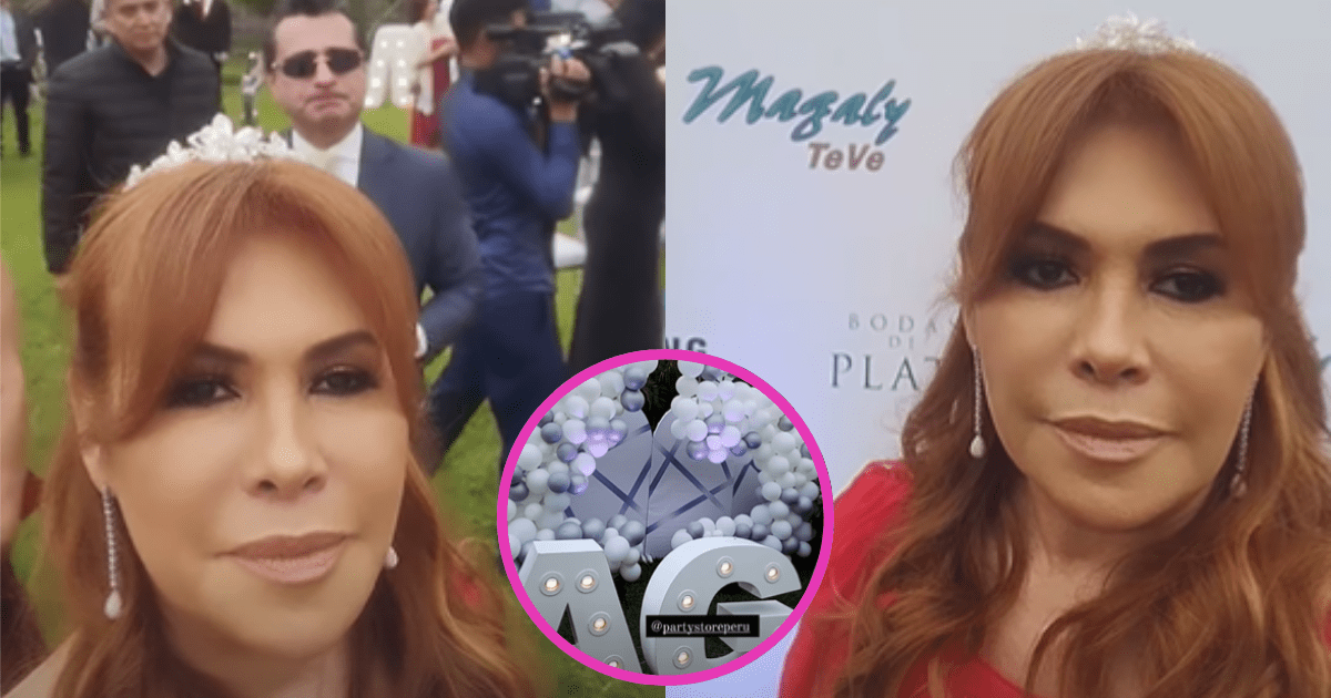 Magaly comparte DETALLES de su EXCLUSIVA fiesta para celebrar sus 25 ...