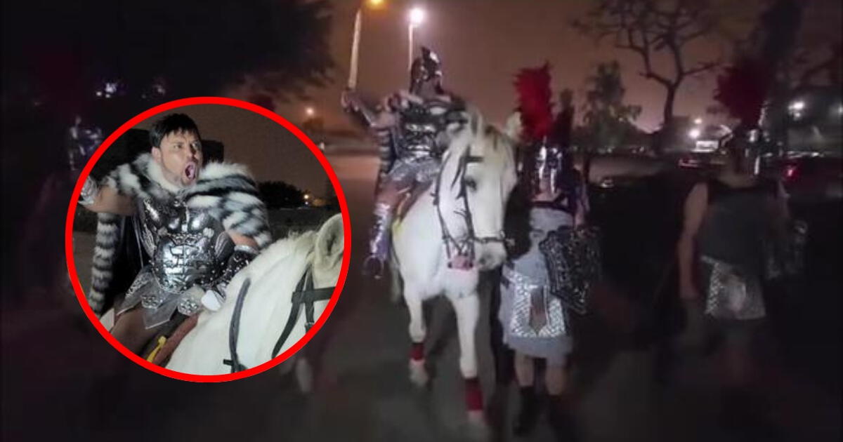 ‘Chibolín’ logra ganar 5 mil dólares con su disfraz de gladiador Máximo ...