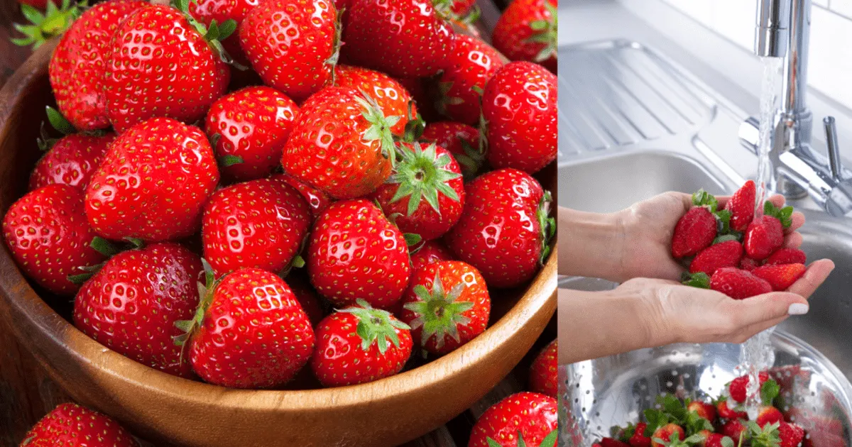 ¿Cómo lavar las fresas para desinfectarlas correctamente en solo minutos?