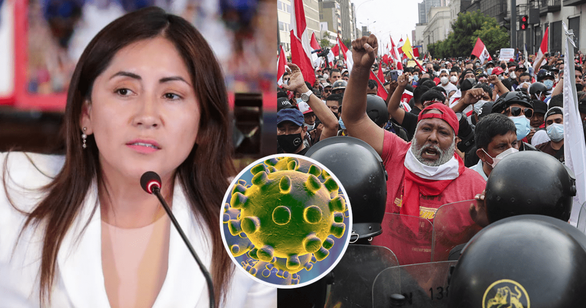 Kelly Portalatino anuncia MARCHA NACIONAL para combatir la quinta ola ...
