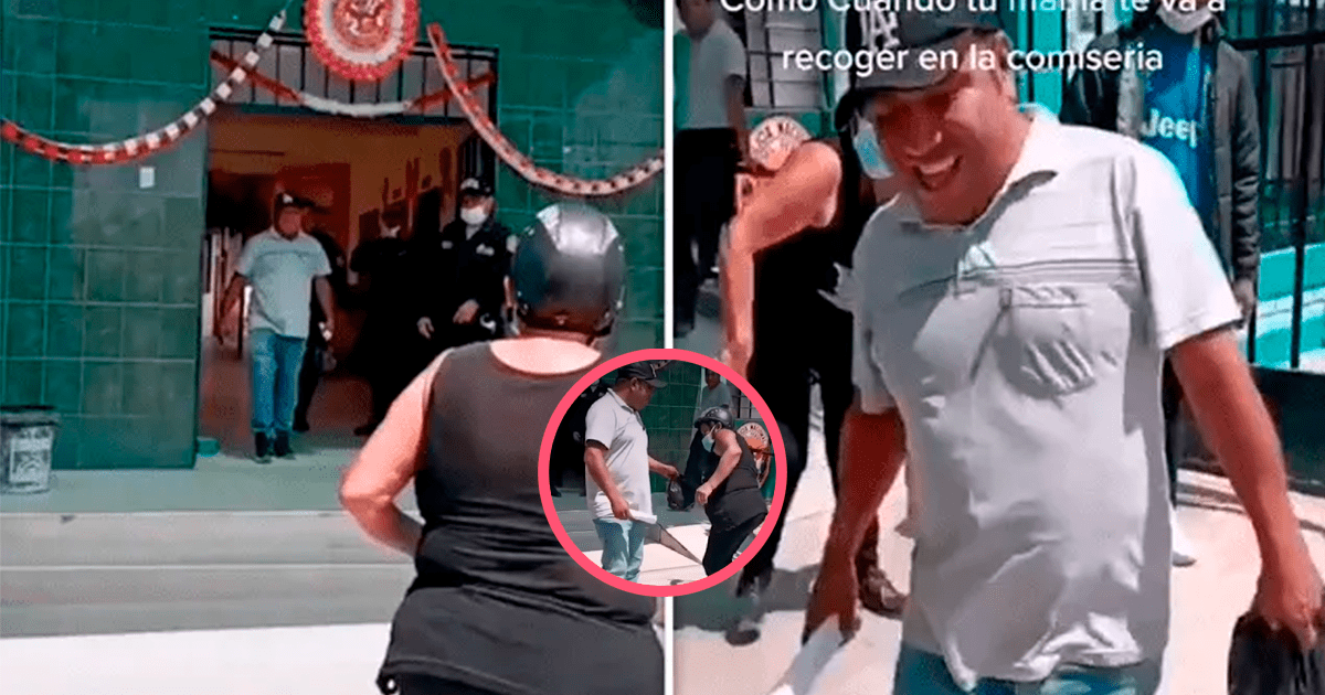 Hombre pasa la noche en comisaría en Piura "por borracho" y su madre lo ...