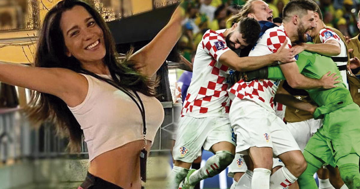 VANESSA TERKES celebró el triunfo de CROACIA sobre BRASIL: "Me conecta con mis ancestros" | VIDEO