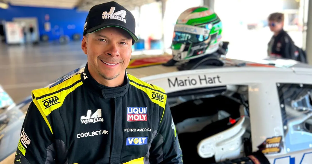 Mario Hart la rompió en Nascar y ahora busca estar en la competencia ...