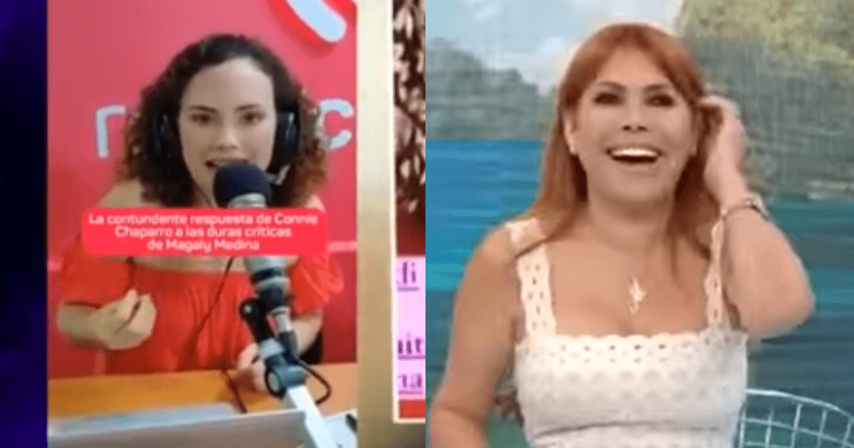 Magaly criticó look de Connie Chaparro y ella responde: “La he visto ...