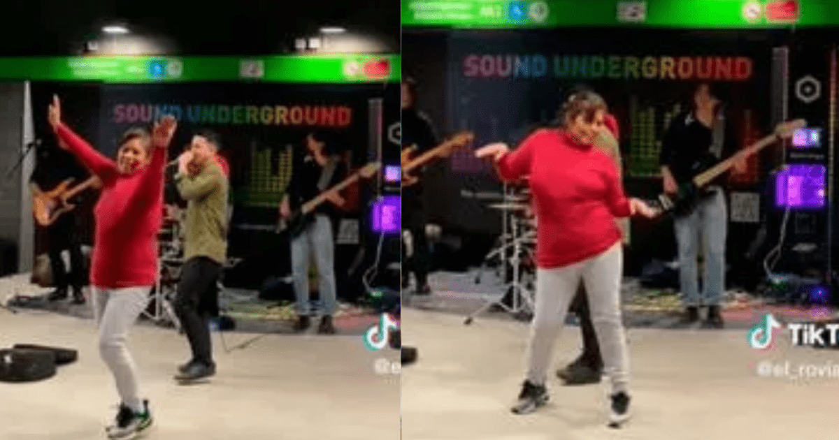 Peruana saca a relucir sus mejores pasos al bailar "Mujer hilandera" en ...