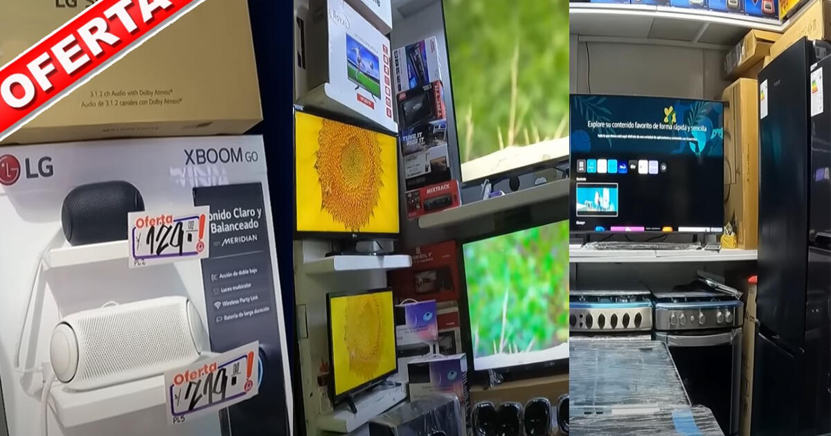 Almacén de remate en Centro de Lima oferta Smart TV, cocinas y más desde S/200: ¿Dónde queda?