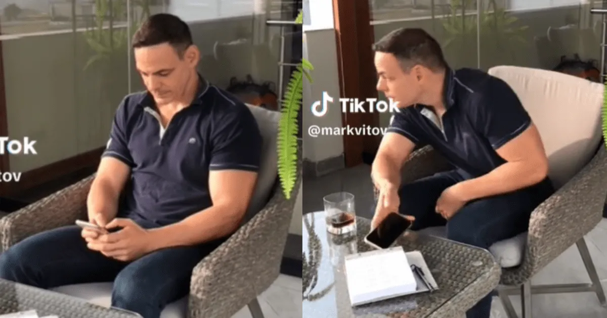Mark Vito la rompe en Tiktok: "Cuando quiero enviarle un mensaje a mi ...