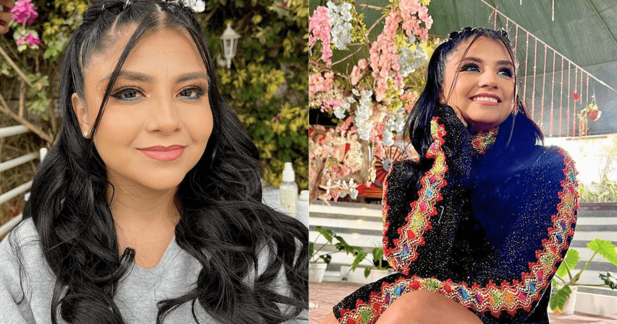 Nickol Sinchi eleva la elegancia con vestido de transparencias y tul en ...