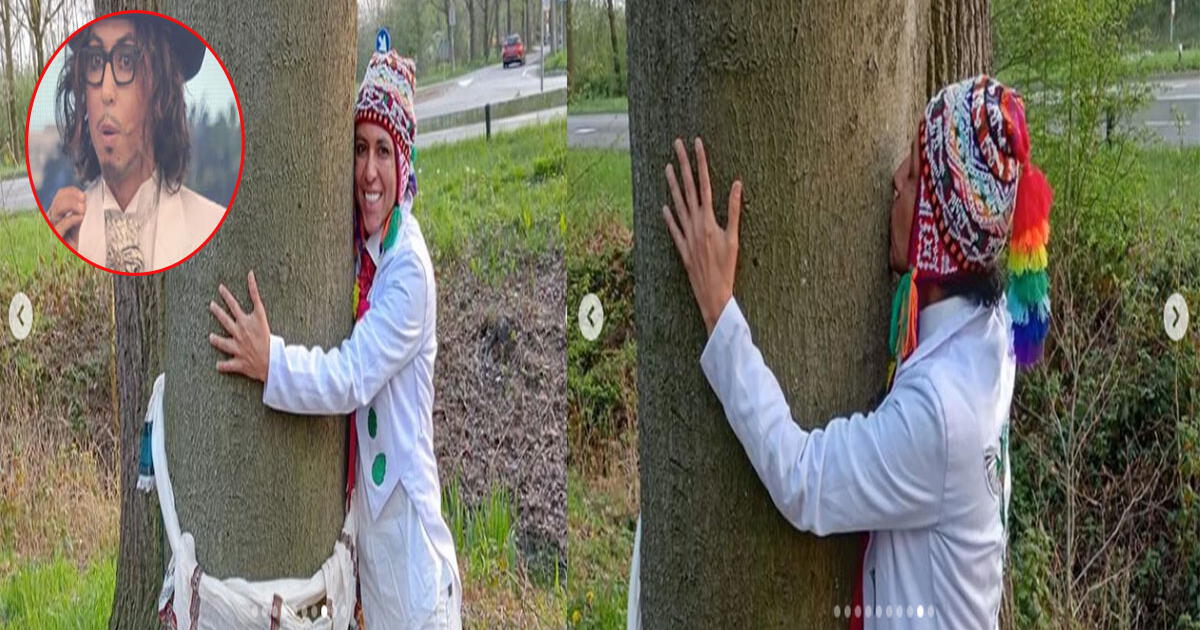 ¿Qué actor peruano se dio el ‘sí, acepto’ con un árbol? Se besaron y ...