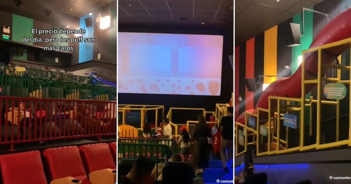 Así luce la primera sala de cines para niños con juegos y butacas sofá ...
