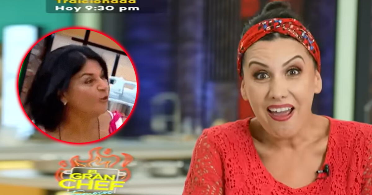 Patricia Portocarrero es troleada por su hermana en "El gran chef ...
