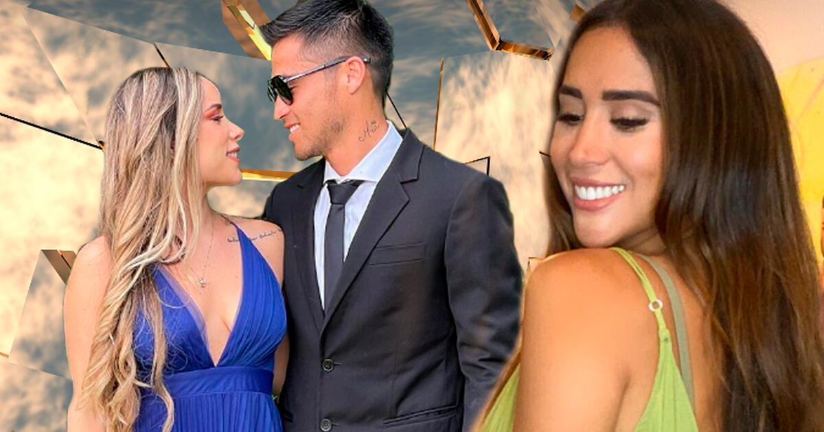 Melissa Paredes y su cara de satisfacción al saber que Rodrigo Cuba y Ale Venturo terminaron