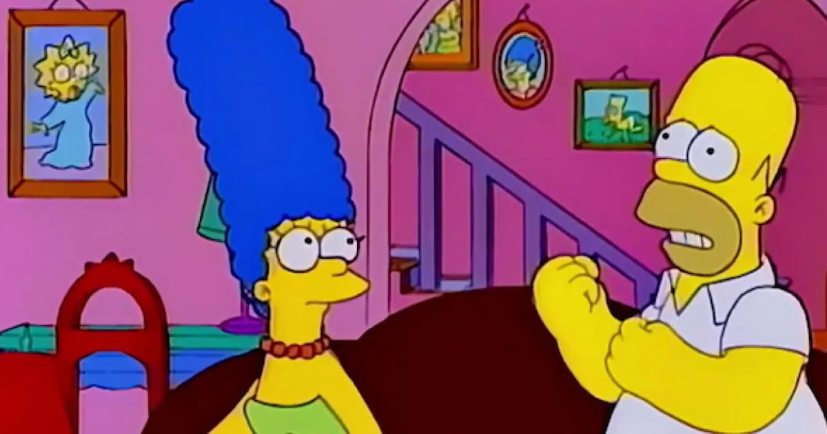 Los Simpson y un error que nadie vio: ¿puedes descifrar qué está mal en ...