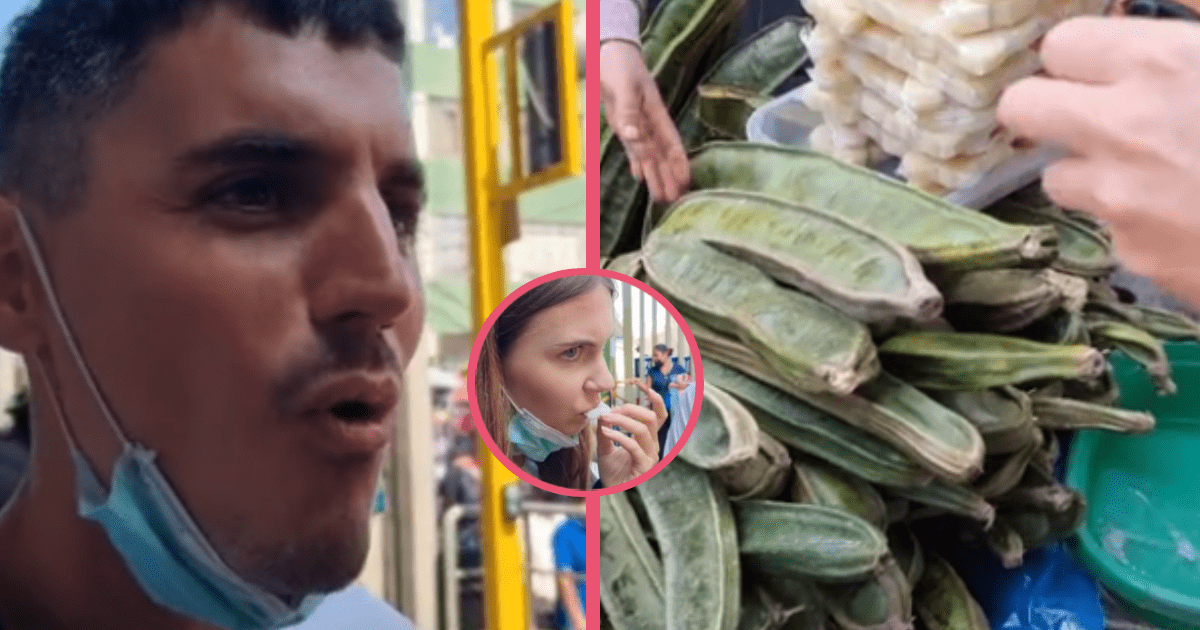 Extranjeros en shock al comer Pacay por primera vez y su reacción es ...
