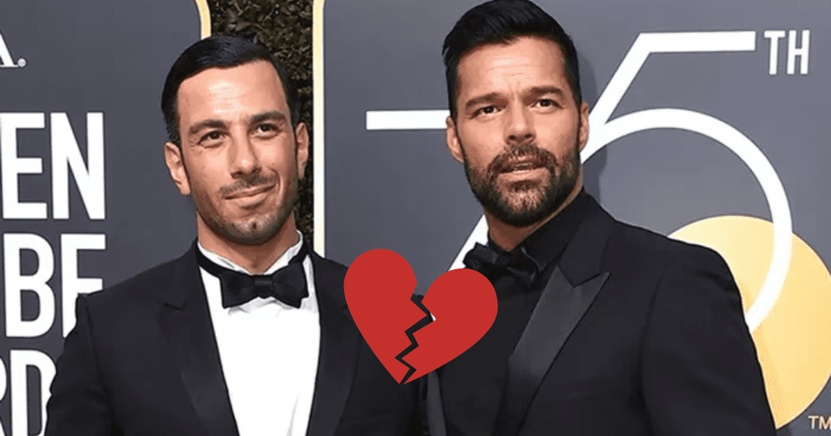 Ricky Martin sorprende al mundo al anunciar que se separa de su esposo ...