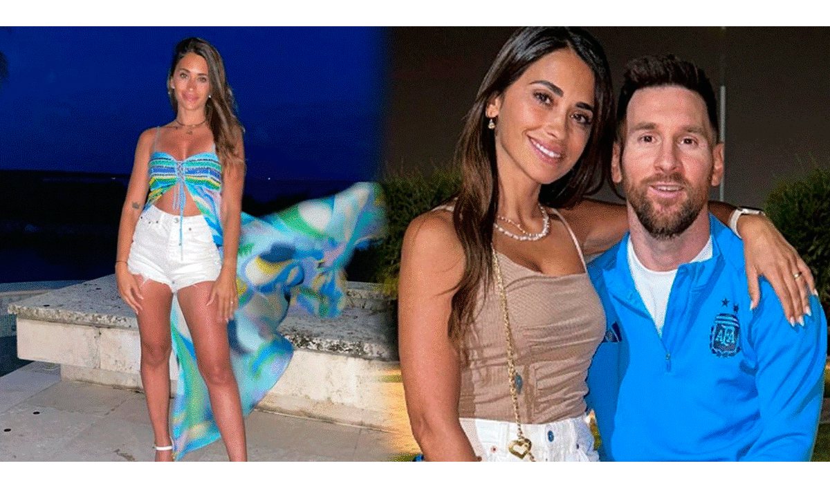 Antonella Roccuzzo impacta en Miami con un vestido ‘low cost’ de Zara