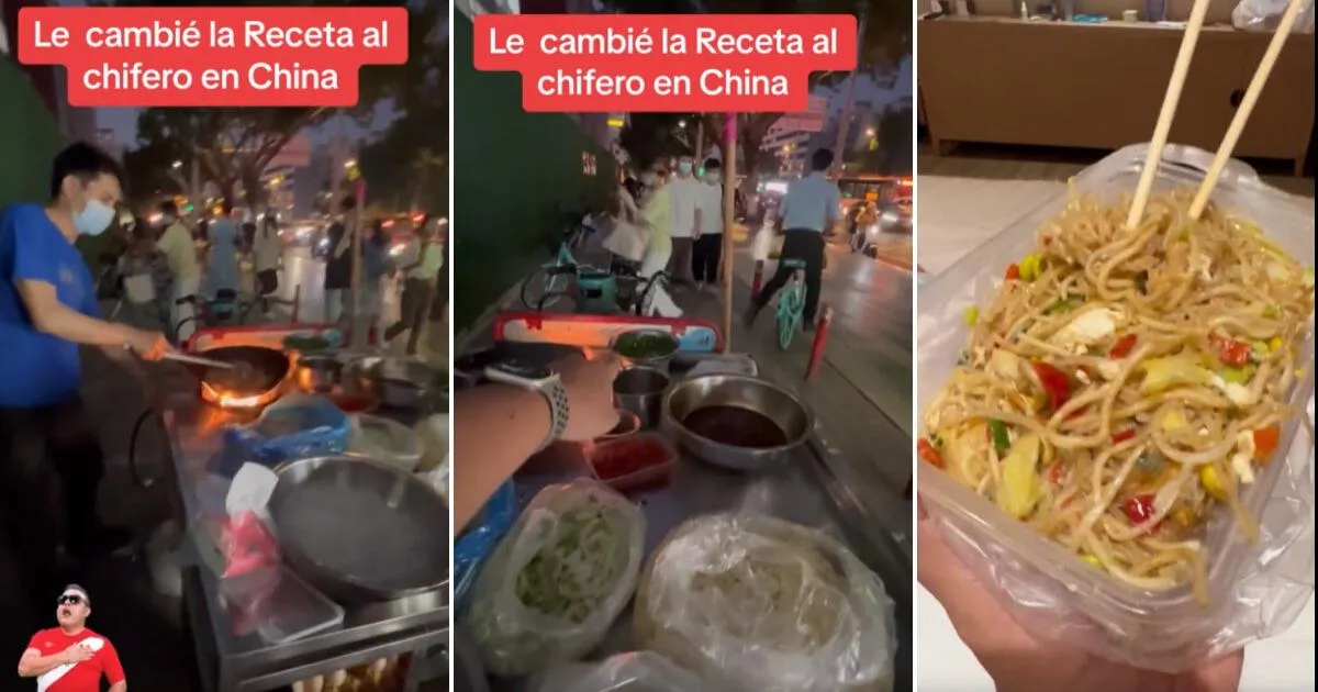 Peruano que vive en China se hace viral al cambiarle la receta a ...