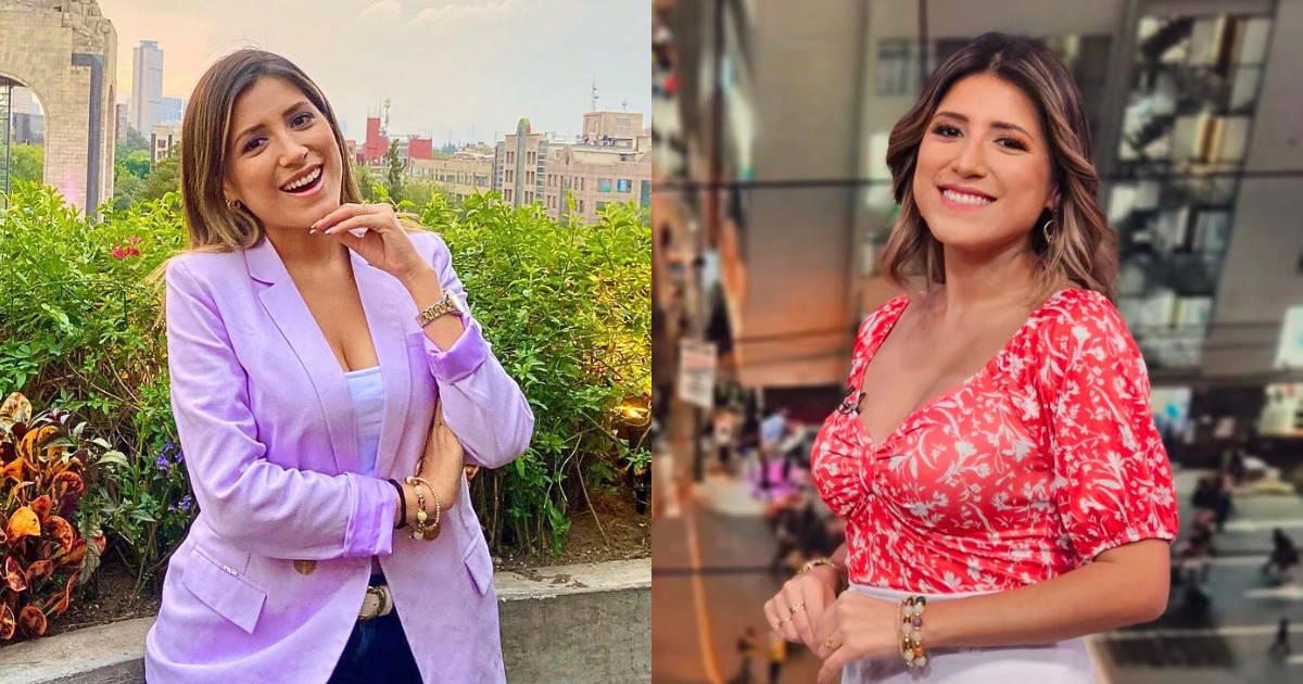 Fátima Aguilar gobierna la televisión con impecable look animal print que causa sensación