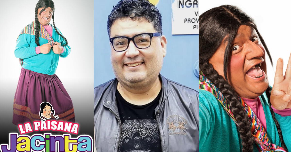 La verdadera identidad de la Paisana Jacinta: Jorge Benavides lo revela ...