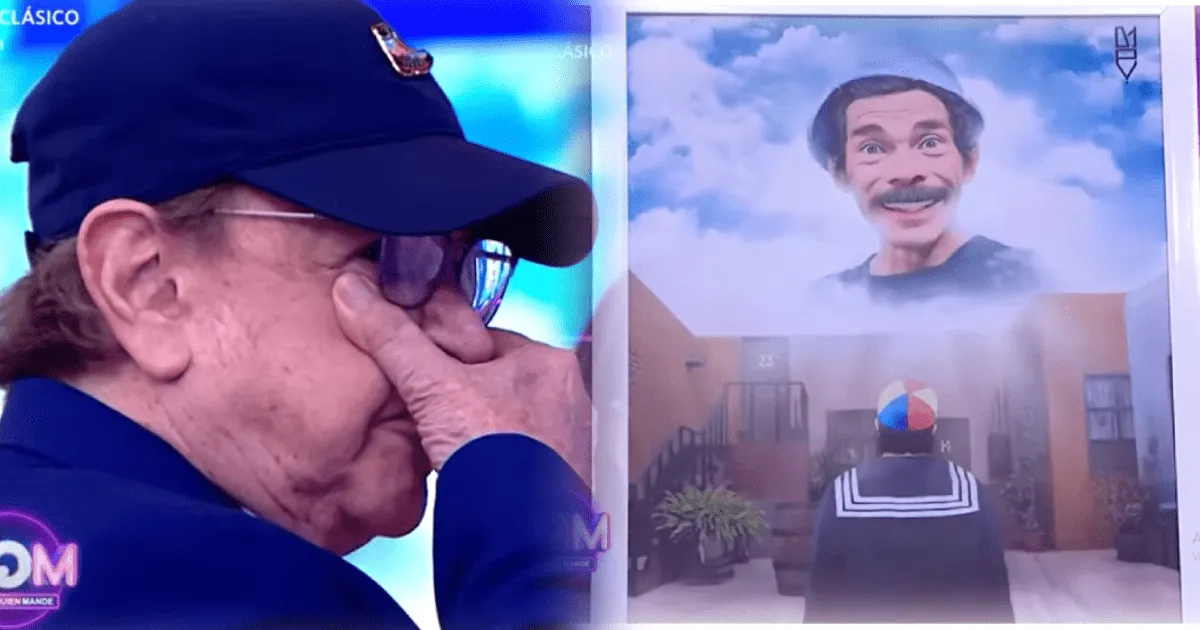 Carlos Villagrán emocionado con tremenda sorpresa que le hizo recordar ...