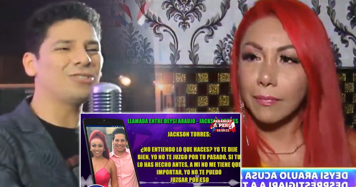 Deysi Araujo denuncia a Jackson Torres por filtrar sus videos íntimos