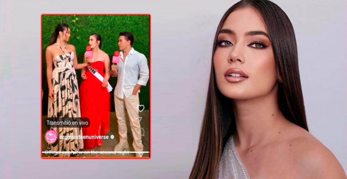 Kyara Villanella impacta con su "inglés nativo" en el Miss Teen Universe